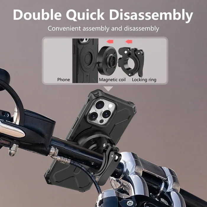 A Closer Look at Bike Phone Holder Mechanisms: Magnetic vs. Clamp